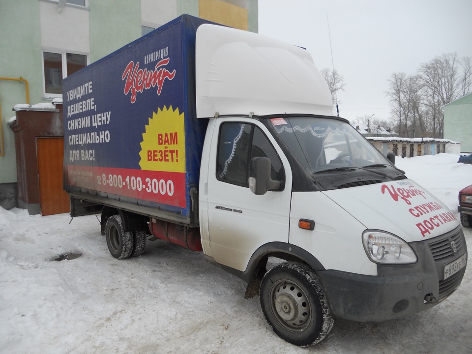 споллер — ГАЗ Газель, 2,9 л, 2012 года | тюнинг | DRIVE2