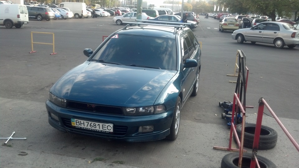 нимецьки дыцки) — Mitsubishi Galant (8G), 2,5 л, 1997 года | колёсные ...