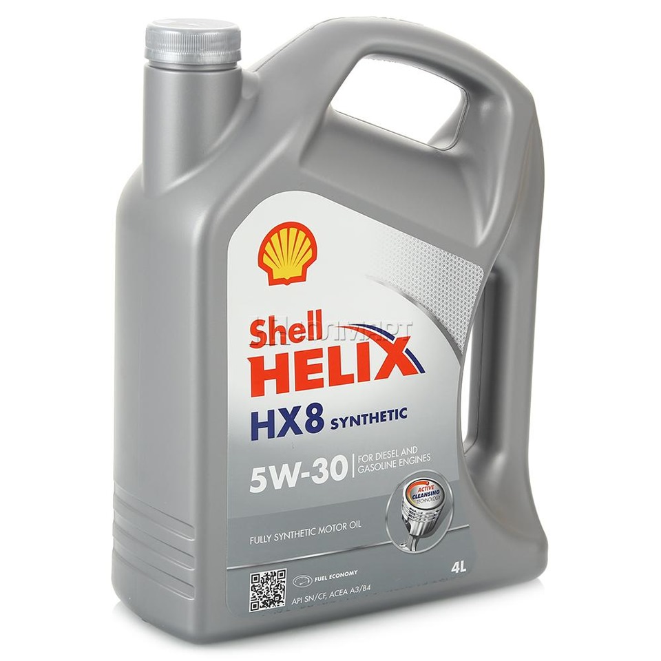 Shell Helix НХ8 Synthetic 5W-30 — Nissan X-Trail II (t31), 2,5 л, 2014 года | расходники | DRIVE2