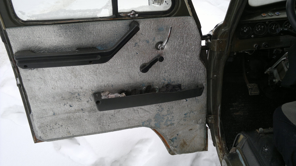 карман двери — УАЗ 3909, 2,5 л, 1997 года | тюнинг | DRIVE2