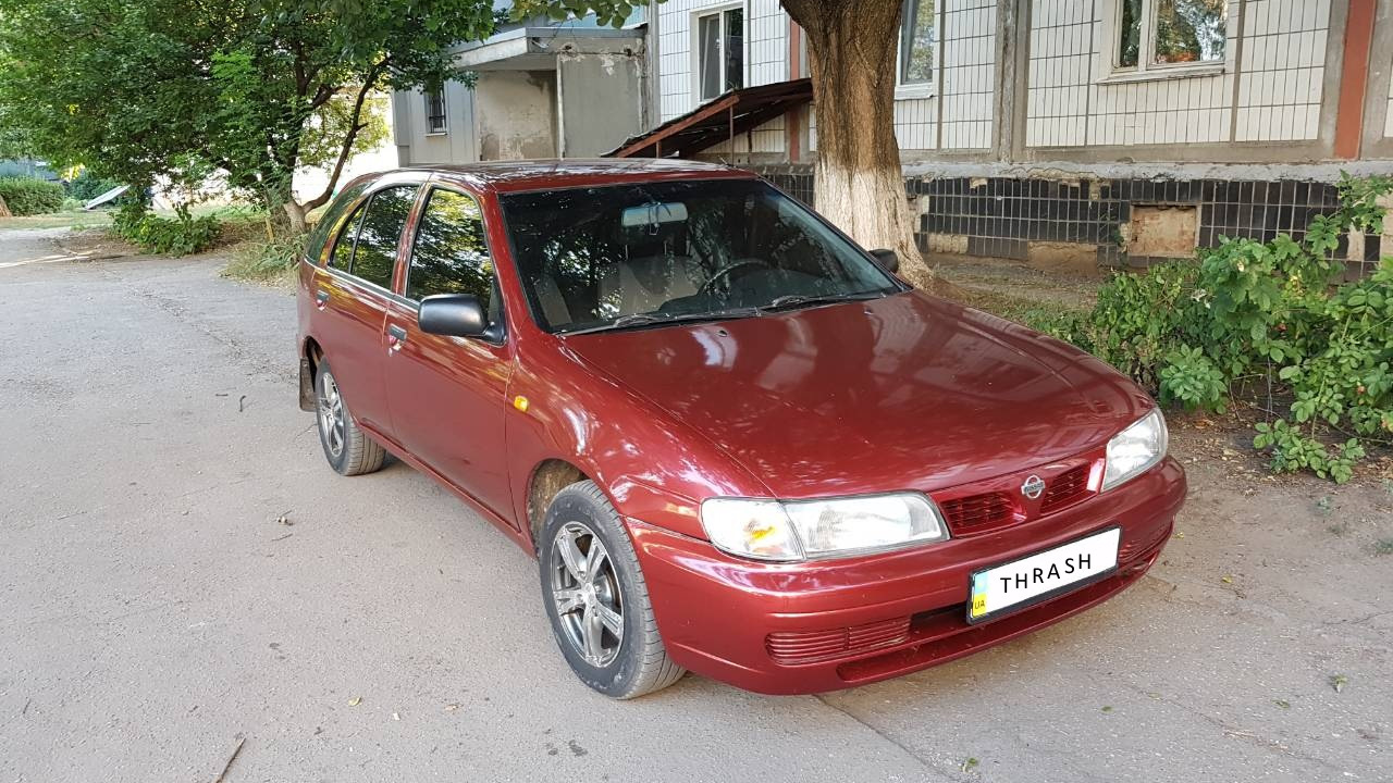 Nissan Almera I (N15) 1.4 бензиновый 1996 | AP0 - RED PEARL METALLIC на ...