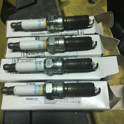 55490097 Свеча зажигания GM | Запчасти на DRIVE2