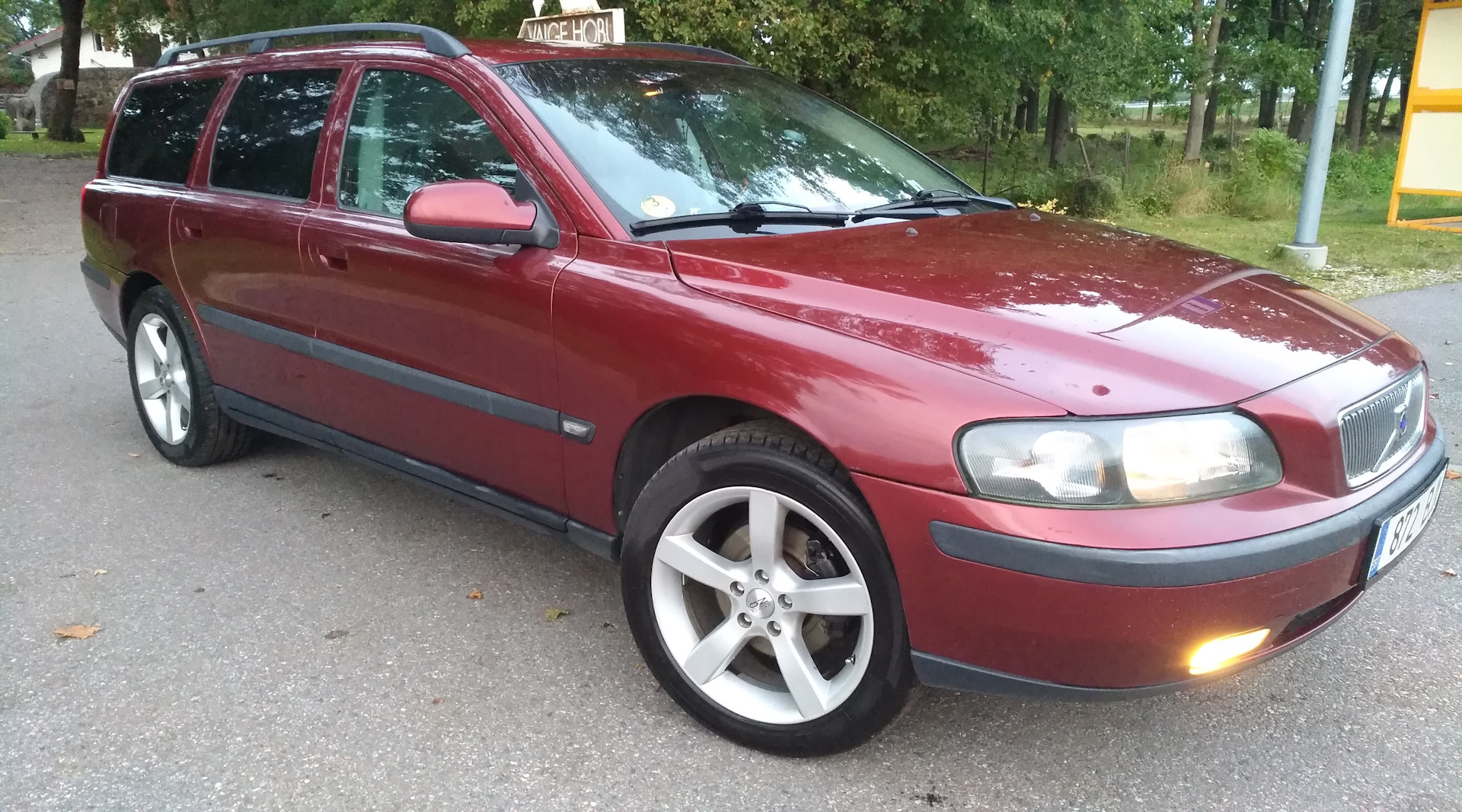 Осенняя мойка — Volvo V70 II, 2,4 л, 2002 года | фотография | DRIVE2