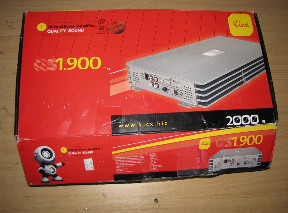 18. Kicx qs 900.1 и выхлоп hamman — Lada Калина Хэтчбек (1G), 1,6 л, 2010 года | тюнинг | DRIVE2