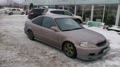 Honda Civic Coupe (6G) 2.0 бензиновый 2000 | B20B S4C LSD на DRIVE2