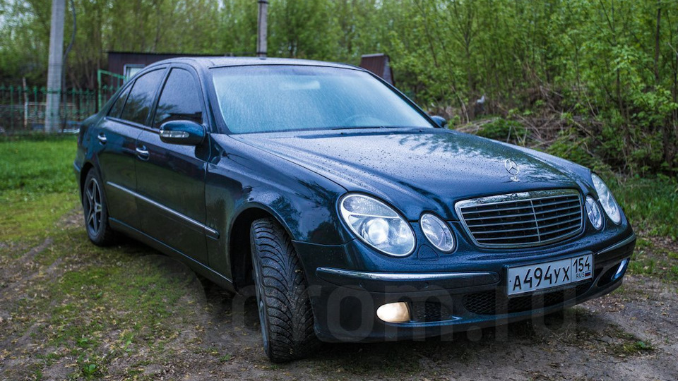 первые исправления — Mercedes-Benz E-Class (W211), 3,2 л, 2005 года ...
