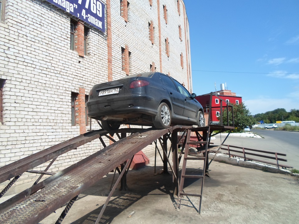 Глушак — Peugeot 206 Sedan, 2008 года | своими руками | DRIVE2