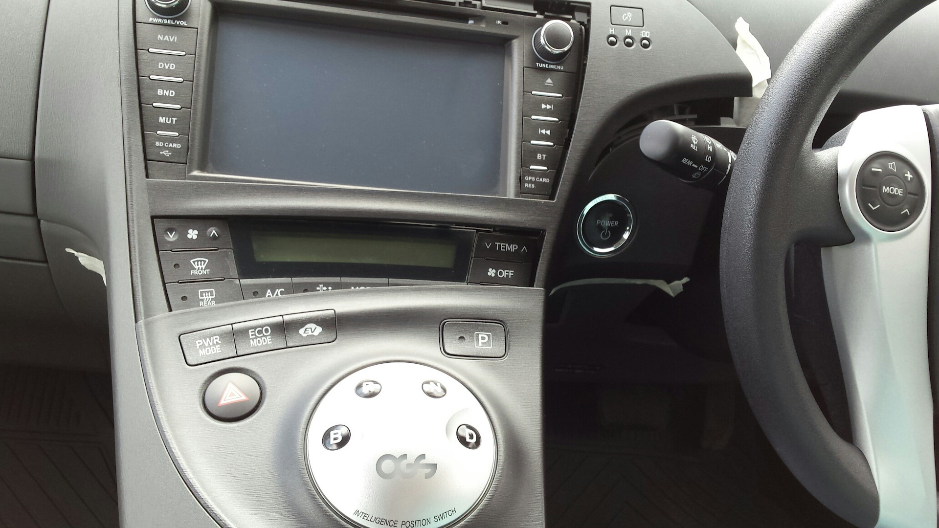 Engine start stop button from TOM'S — Toyota Prius (30), 1,8 л, 2010 ...