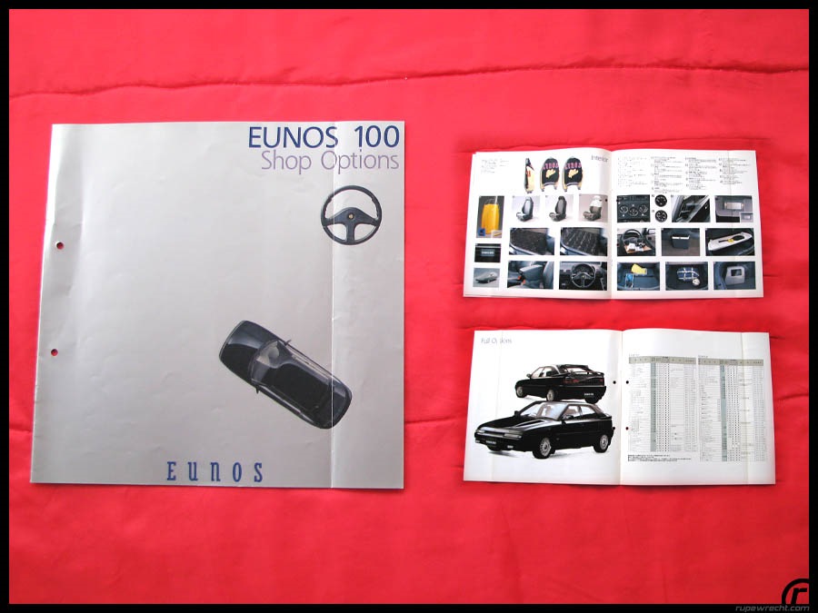 Хронология — Mazda Eunos 100, 1,5 л, 1989 года | другое | DRIVE2