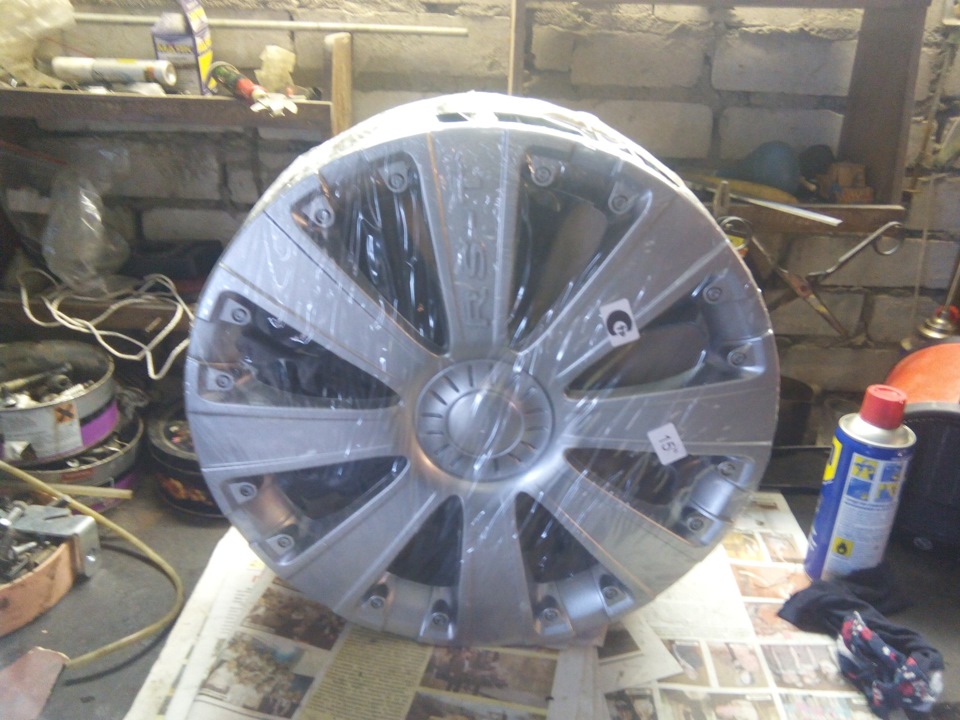 Прикупил колпаки R15 — Volkswagen Passat B5, 1,8 л, 1998 года ...