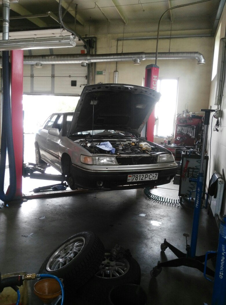 Состояние субарика — Subaru Legacy (BC/BJ/BF), 2 л, 1992 года | своими ...