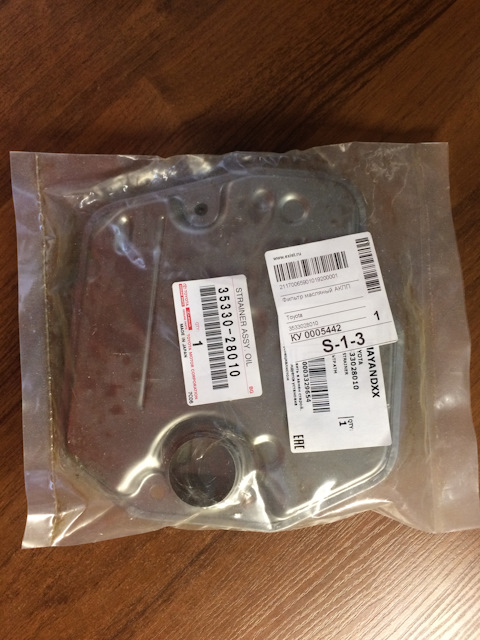 3533028010 Фильтр АКПП OEM TOYOTA LEXUS | Запчасти на DRIVE2