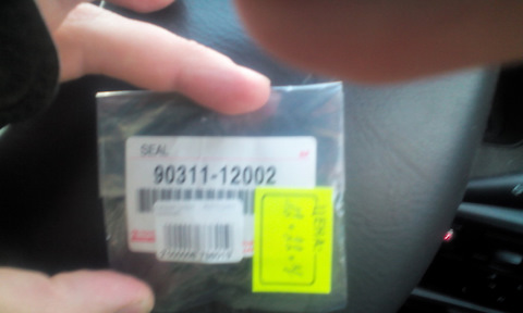 9031112002 САЛЬНИК ШТОКА КПП 12X22.3X7 TOYOTA LEXUS | Запчасти на DRIVE2