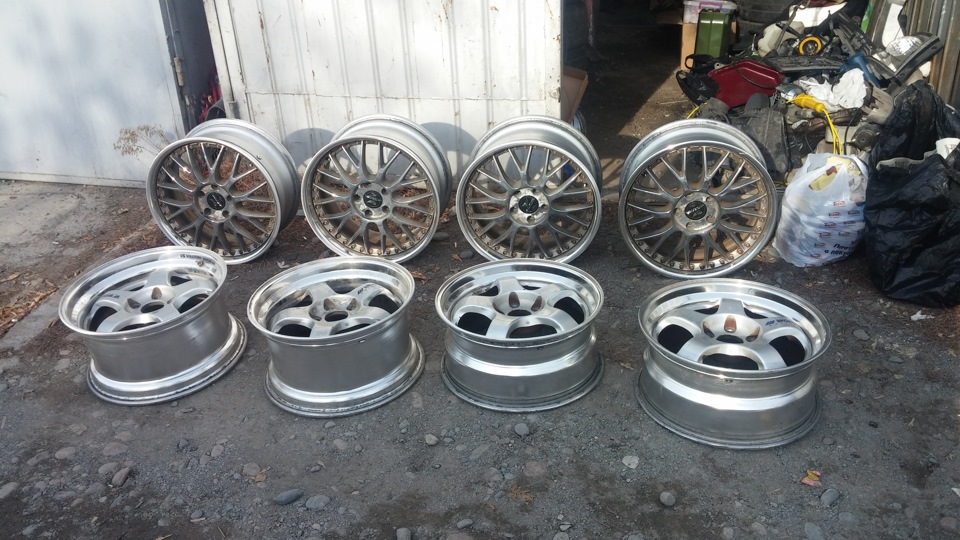 Work & Enkei Finish — Toyota Altezza, 4 л, 2001 года | колёсные диски ...