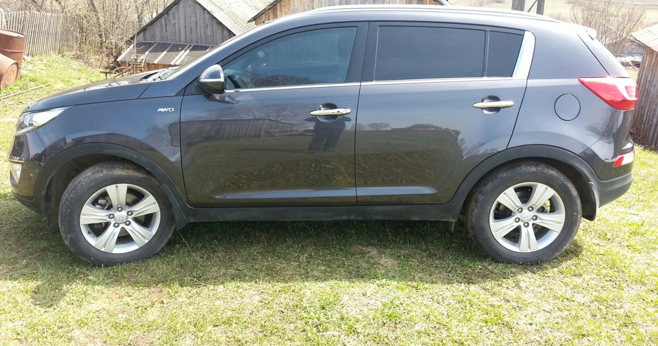 Тонировка — KIA Sportage (3G), 2 л, 2013 года | другое | DRIVE2