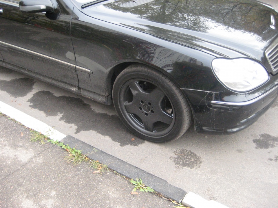 Ну вот и он, черный, злобный — Mercedes-Benz E-class (W210), 4,2 л ...