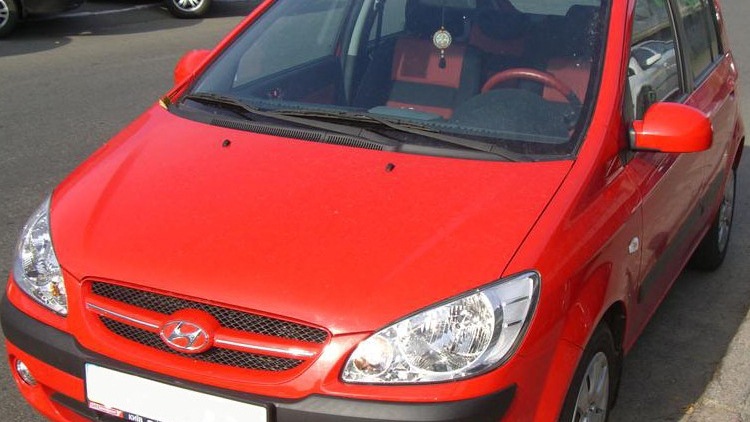Hyundai Getz 1.4 бензиновый 2007 | Hip-Hop Red 1.4 АКПП GLS на DRIVE2