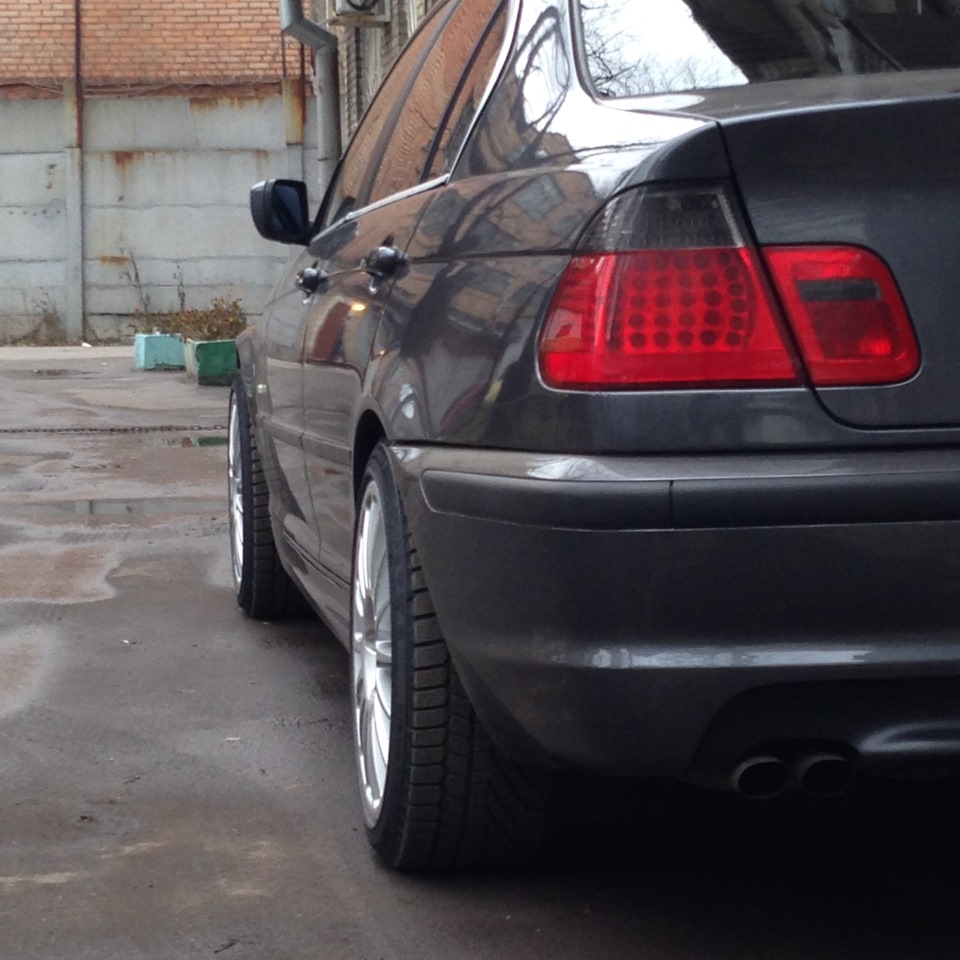 Поставил на зиму OZ Superturismo gt r17 8j — BMW 3 series (E46), 3 л ...