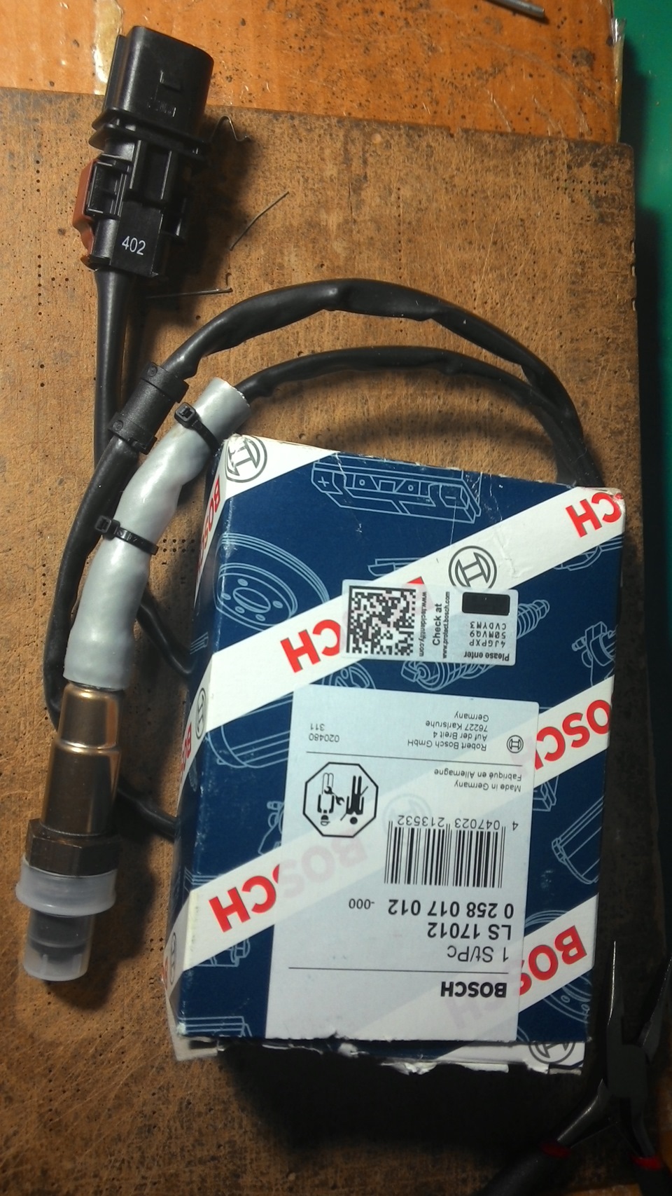 0258017012 ЛЯМБДА-ЗОНД BOSCH | Запчасти на DRIVE2