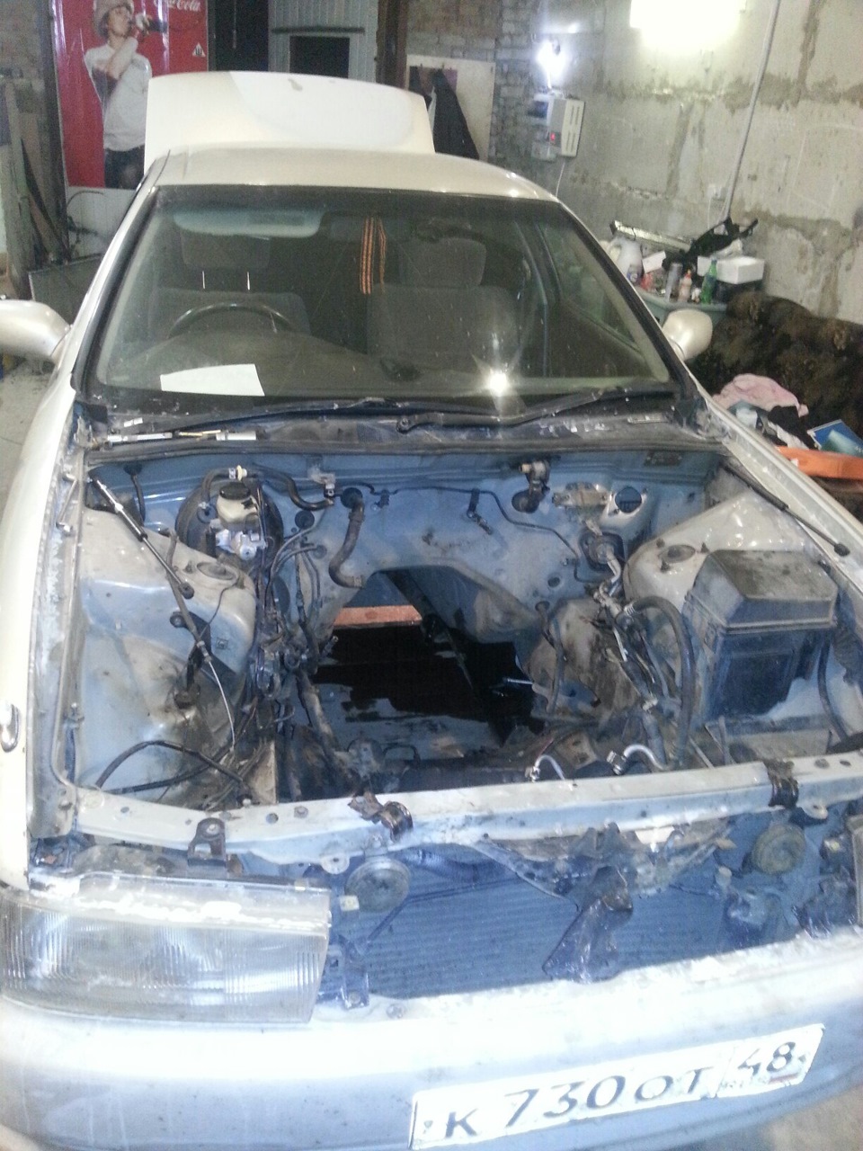 SWAP 5S-FE НА 1JZ-GE (день первый) — Toyota Cresta (90), 2,5 л, 1994 года | тюнинг | DRIVE2