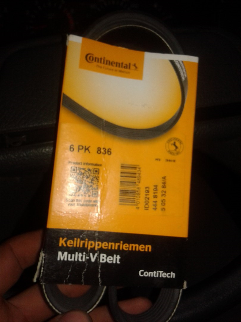 6PK836 Поликлиновый ремень CONTITECH | Запчасти на DRIVE2