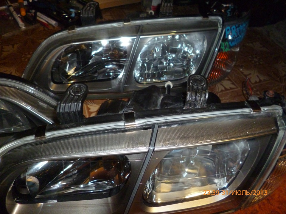 фары хрусталь япония ниссан примера п11 — Nissan Primera (P11), 2 л ...