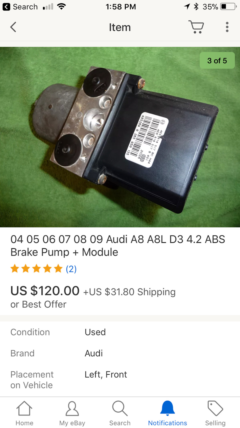 Блок ABS — Победа! — Audi A8 (D3), 4,2 л, 2005 года | своими руками ...