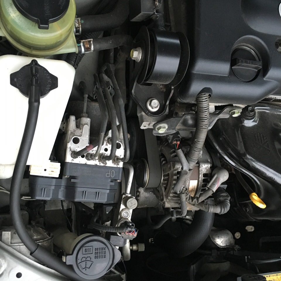 Замена муфты генератора — Toyota Camry (XV40), 2,4 л, 2007 года ...