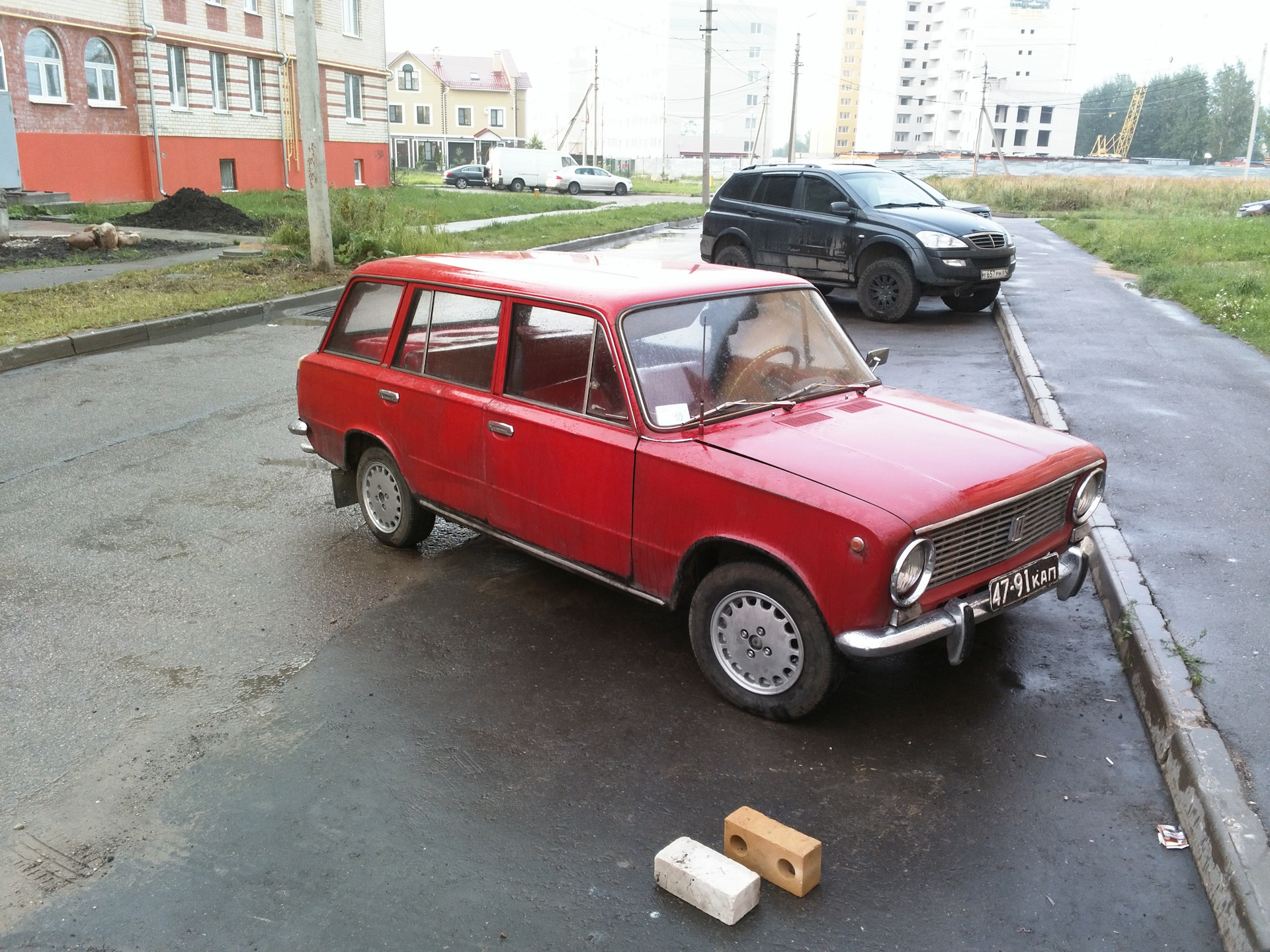 Поставил кованные — Lada 2102, 1,6 л, 1975 года | колёсные диски | DRIVE2