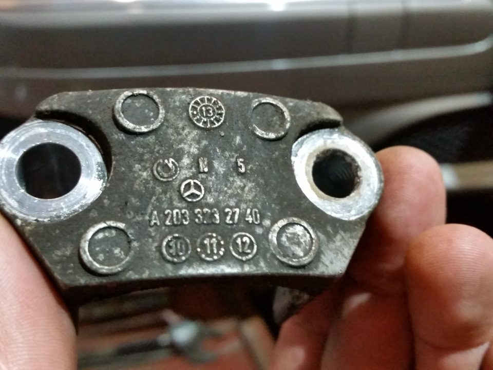 Ремонт передней подвески — Mercedes-Benz C-Class (W203), 1,8 л, 2005 ...