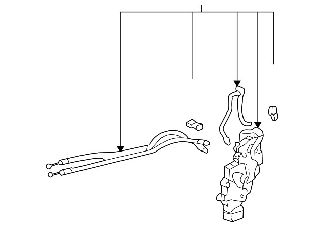 6904020550 Замок двери TOYOTA LEXUS | Запчасти на DRIVE2