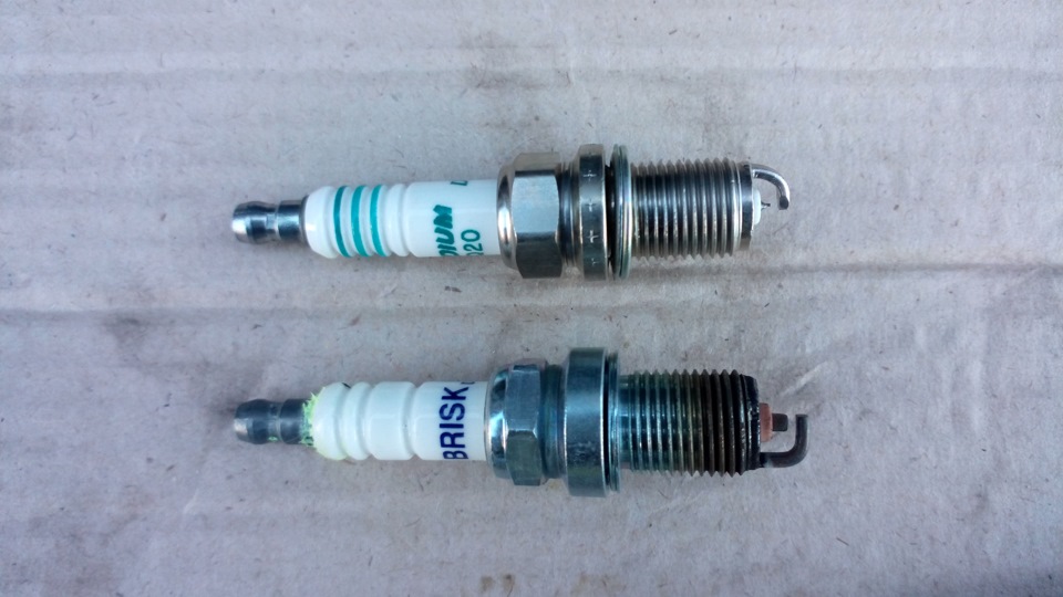 Иридивые свечи — Lada Калина Универсал (2G), 1,6 л, 2014 года ...