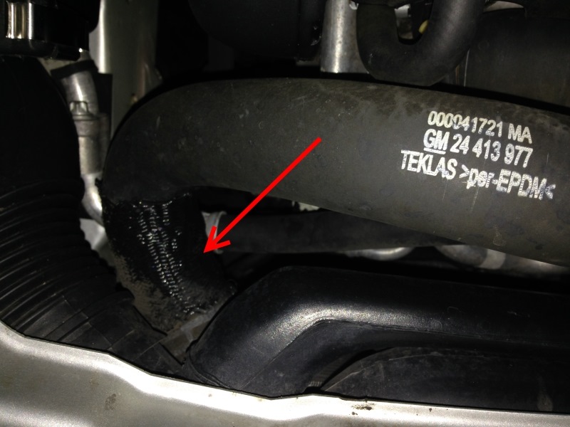 24413977 Шланг системы охлаждения GM | Запчасти на DRIVE2