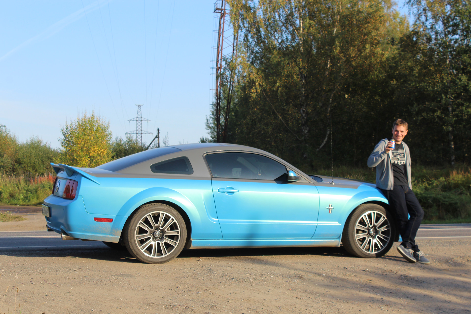 2017 год — Ford Mustang (5G), 4 л, 2007 года | фотография | DRIVE2