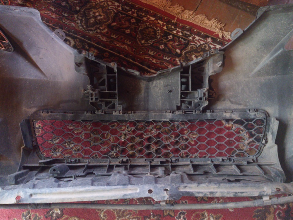 Установка нового бампера mazda 3 — Mazda 3 (1G) BK, 2 л, 2007 года ...