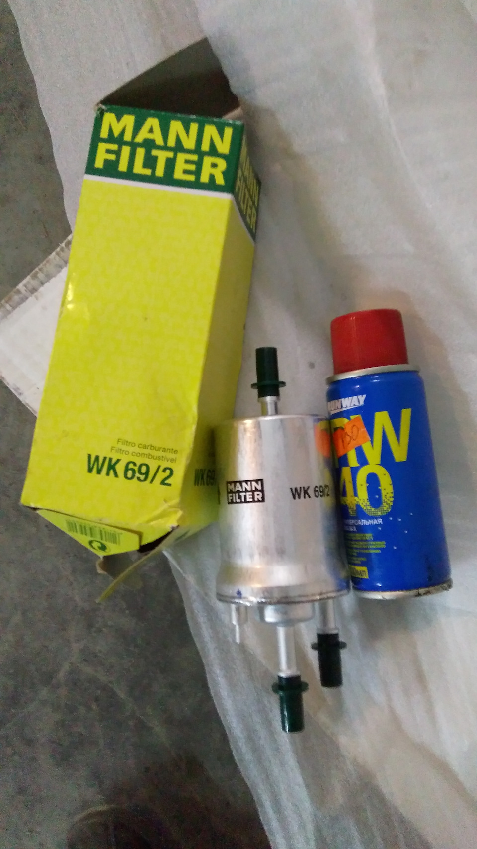 WK692 Топливный фильтр MANN FILTER | Запчасти на DRIVE2