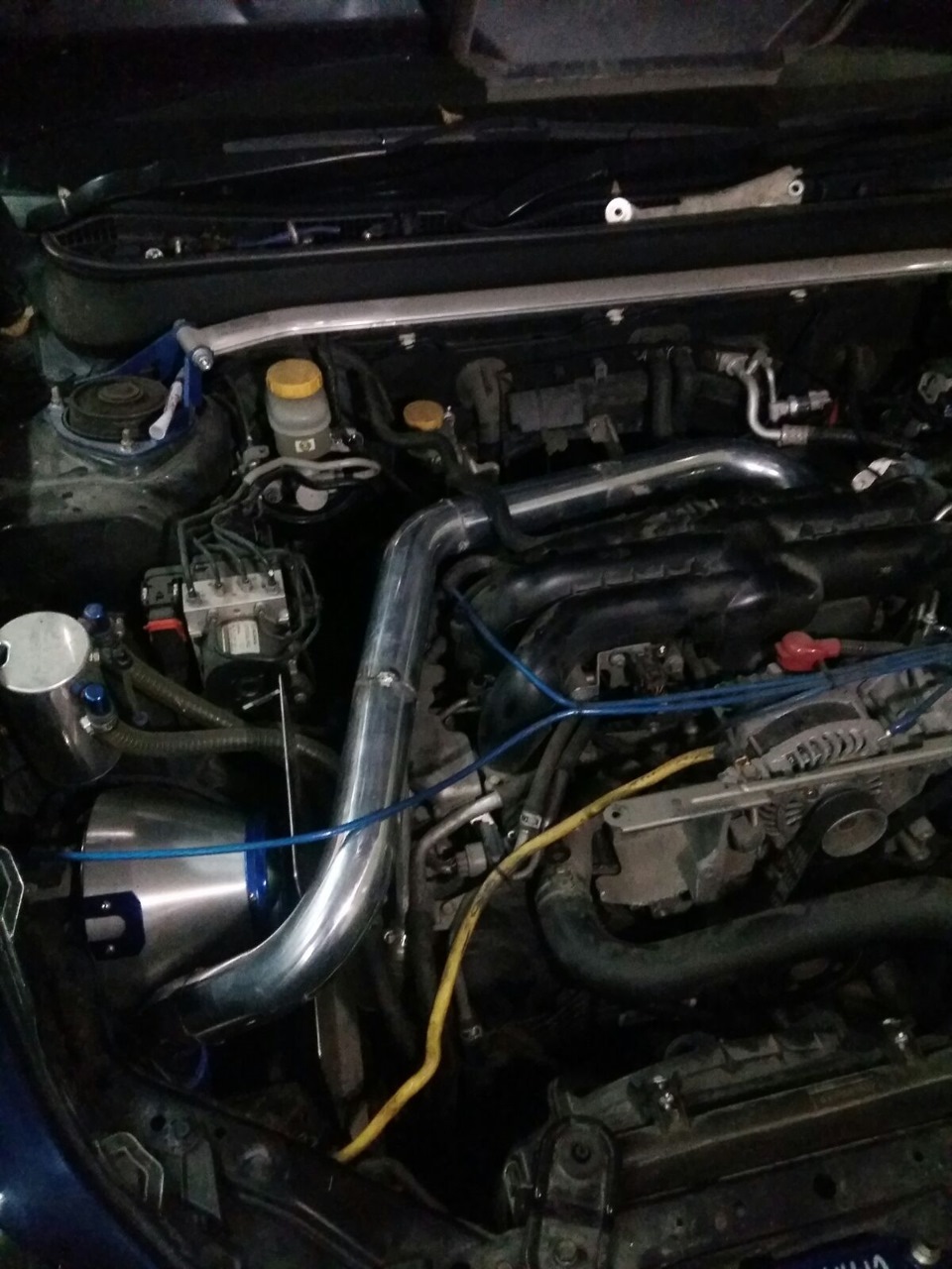 Фронтальный интеркуллер HKS — Subaru Legacy (BM/BR), 2,5 л, 2010 года | тюнинг | DRIVE2