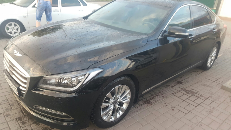 Запись от 5 августа 13:08 — Hyundai Genesis (2G), 2014 года | мойка ...