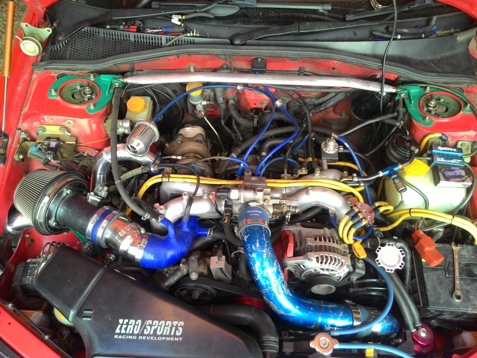 Reverse Intake Manifold — Subaru B4 (BE), 2 л, 2000 года | тюнинг | DRIVE2