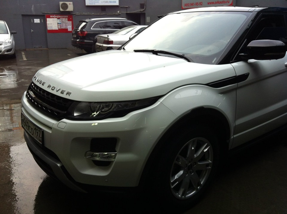 Ceramic Pro полировка на evoque — DRIVE2