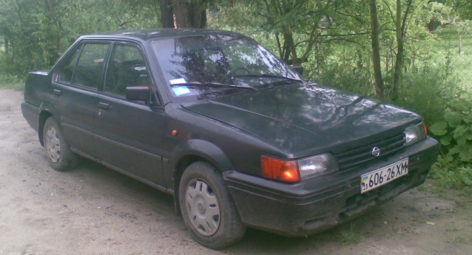 Старые фото — Nissan Sunny (N13), 1,7 л, 1991 года | фотография | DRIVE2