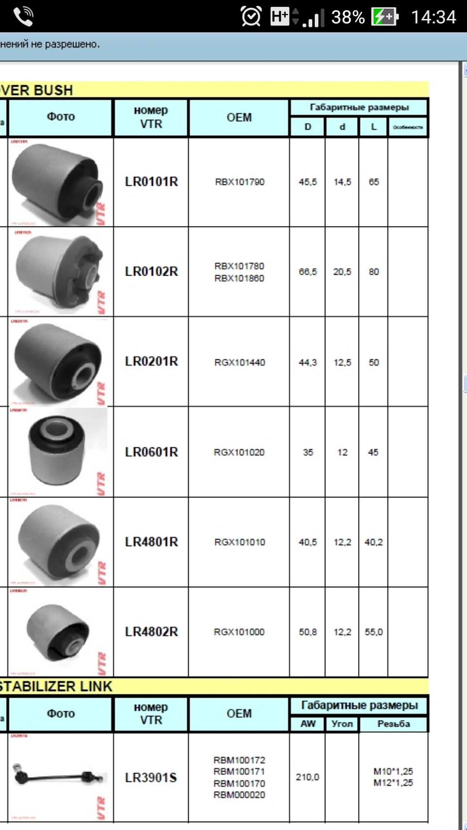 RGX101010 Втулка Jaguar Land Rover | Запчасти на DRIVE2