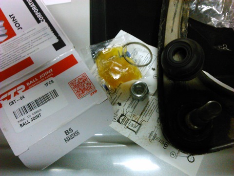 CBT84 Шаровая опора CTR | Запчасти на DRIVE2