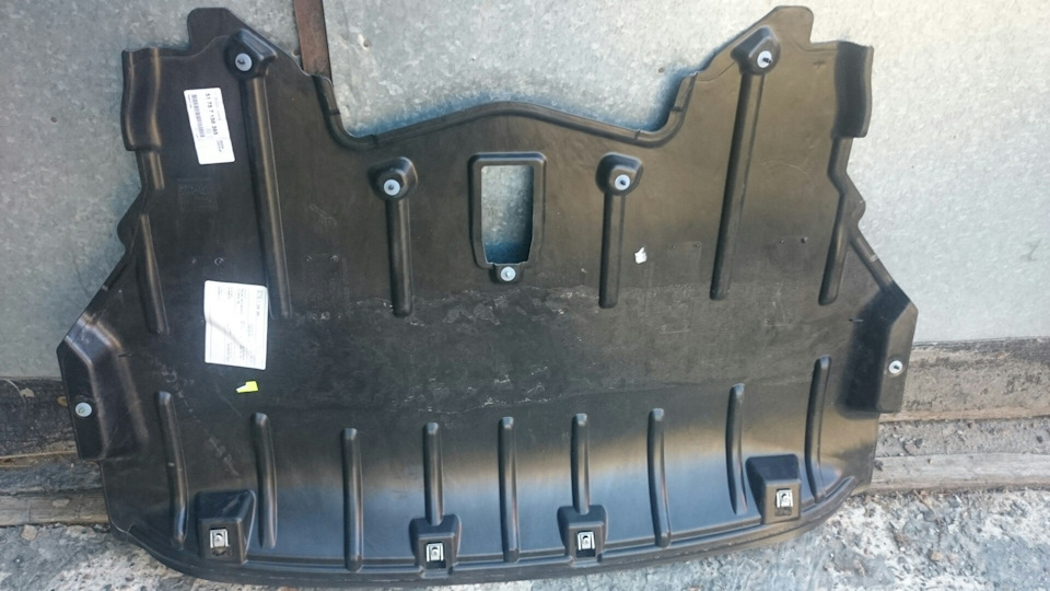 Защита радиатора+подкрылок= цена за пол царства — BMW X5 (E70), 3 л ...