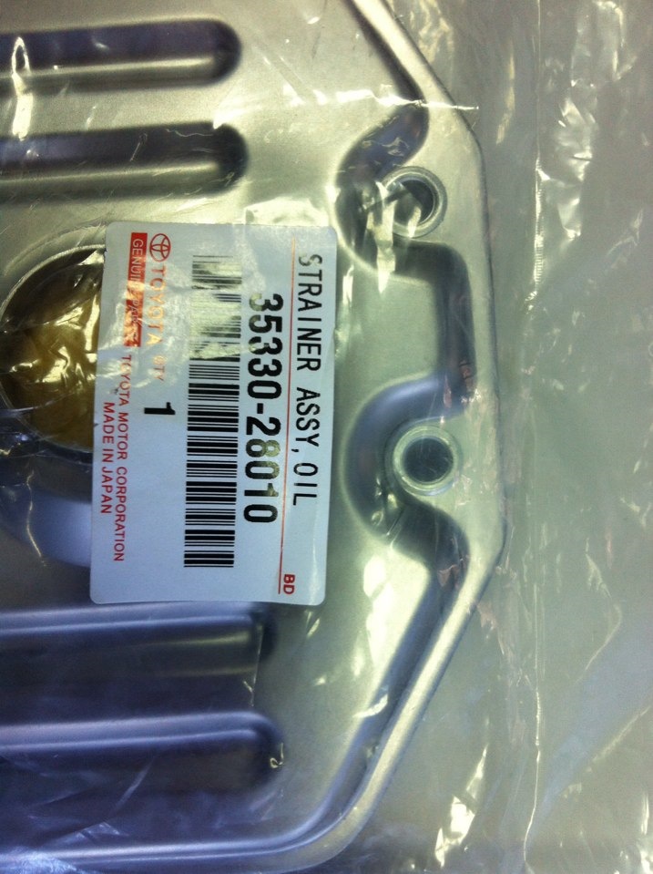 3533028010 Фильтр АКПП OEM TOYOTA LEXUS | Запчасти на DRIVE2