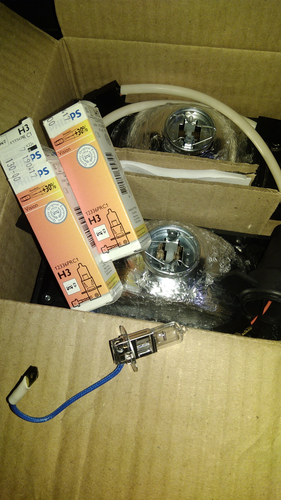 12336PRC1 Лампа 12V H3 55W PK22s +30% Vision PHILIPS | Запчасти на DRIVE2