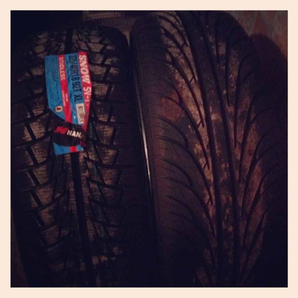 225/40/18 на зиму (или Nankang SV1) — Chevrolet Cruze (1G), 1,6 л, 2011 ...