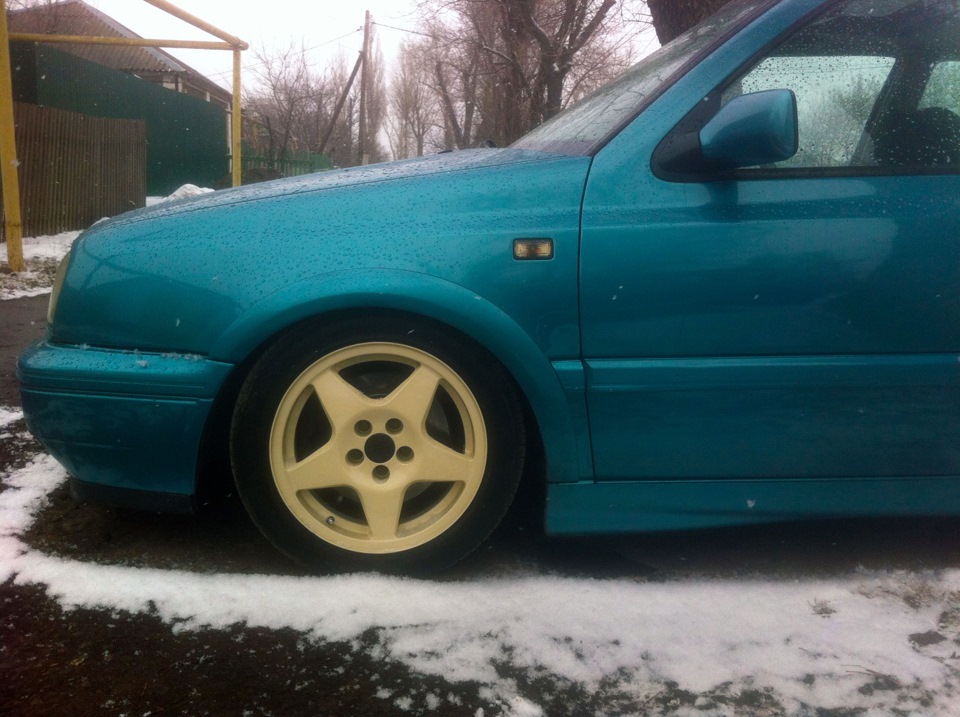 Покраска дисков — Volkswagen Golf GTI Mk3, 2 л, 1994 года | своими ...