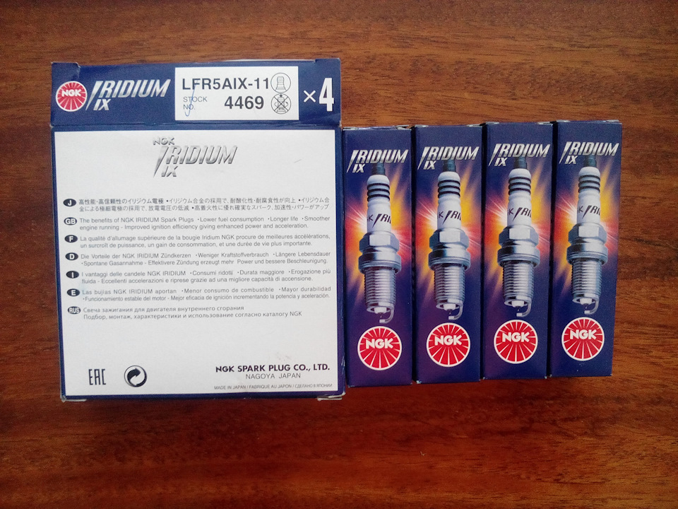Замена свечей NGK Иридий и замена свечных наконечников — Nissan Primera ...