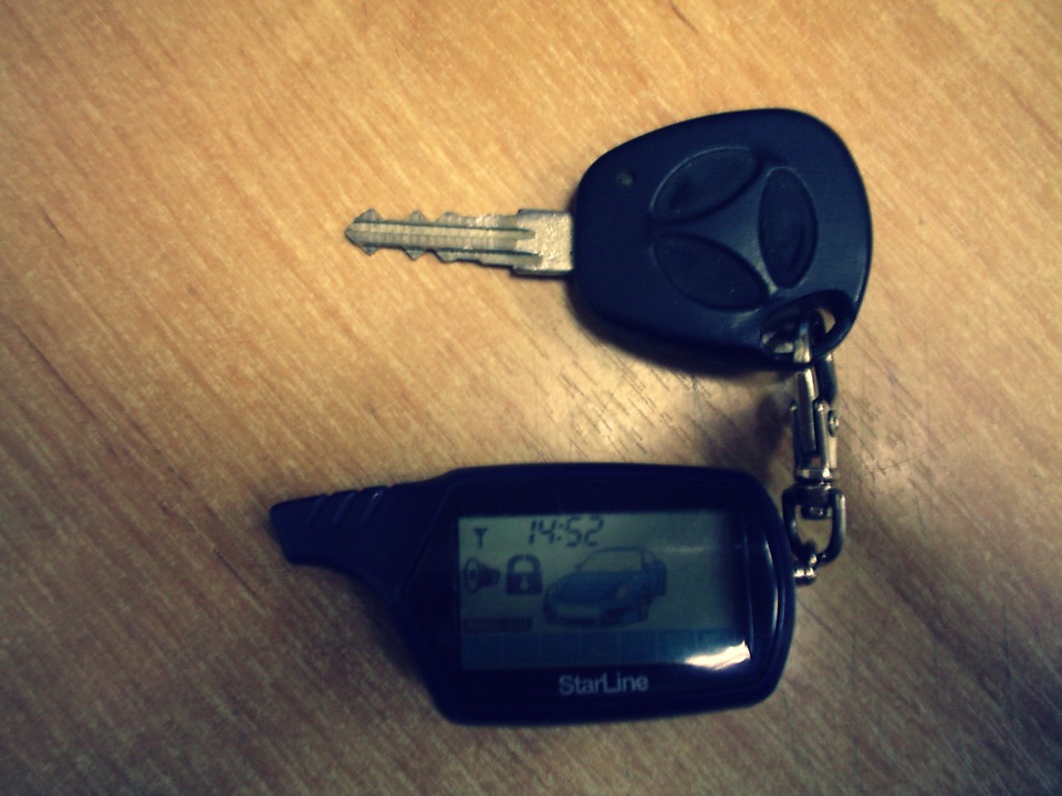 Сигнализация StarLine — Lada Калина седан, 1,6 л, 2007 года | просто ...